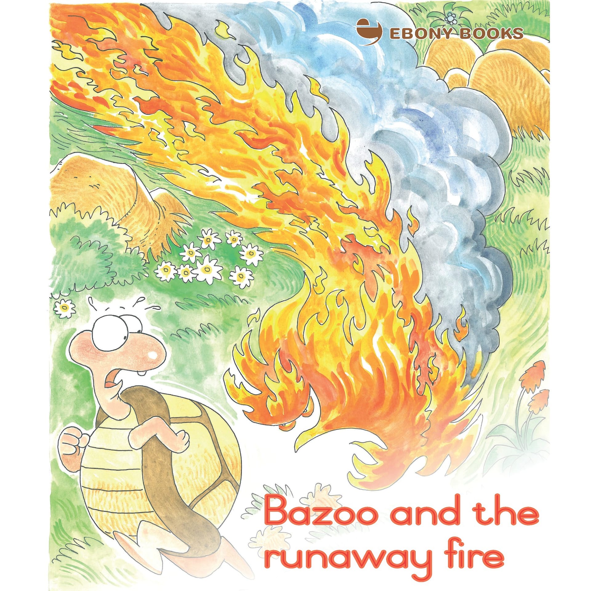 Bazoo Big Book: Bazoo and the runaway fire - KoueKoffieBoeke