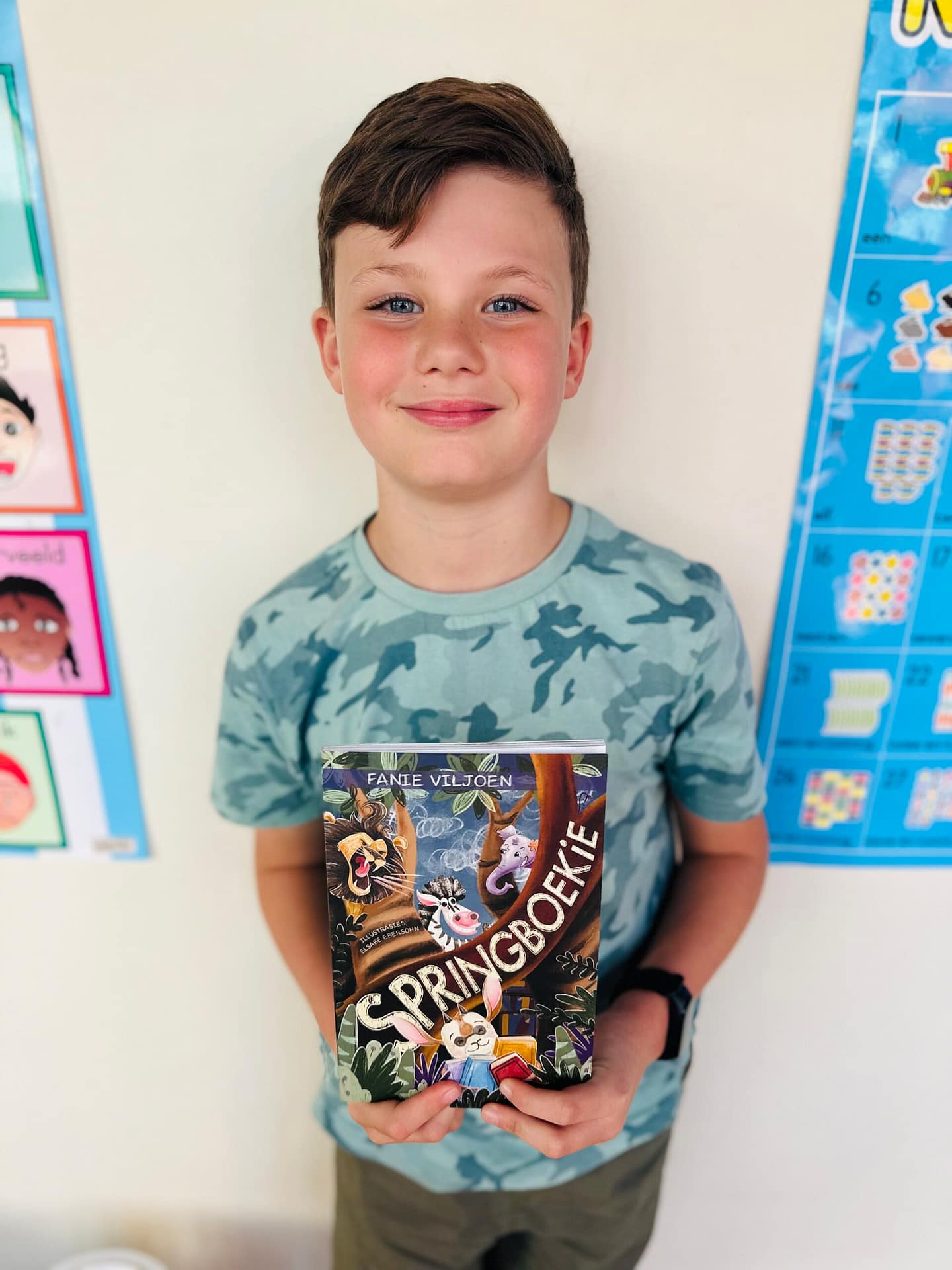 Springboekie (Fanie Viljoen) - deur Liam Lang - KoueKoffieBoeke